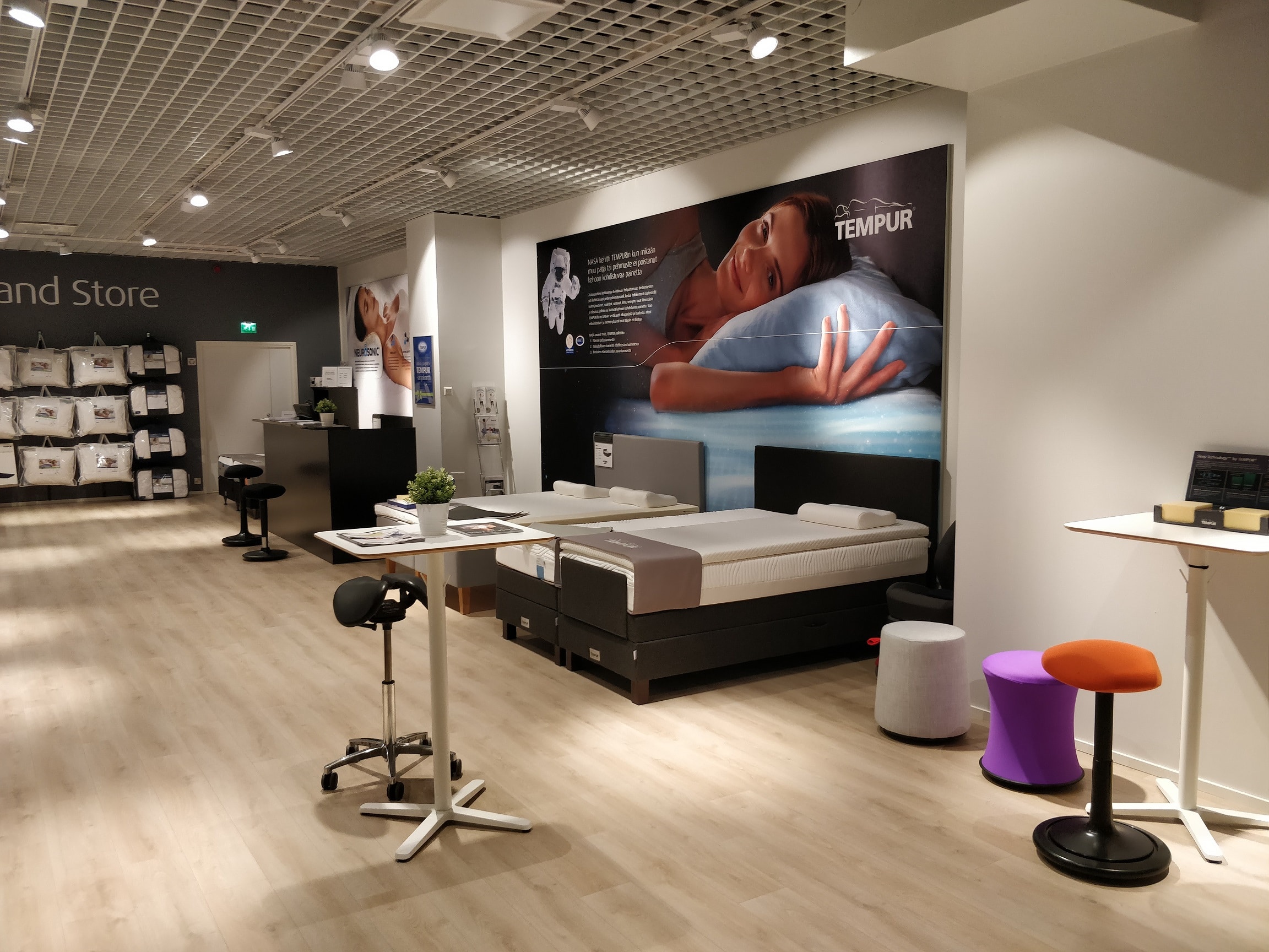 Tempur Brand Store Tampere - Nukkumisergonomian erikoisliike
